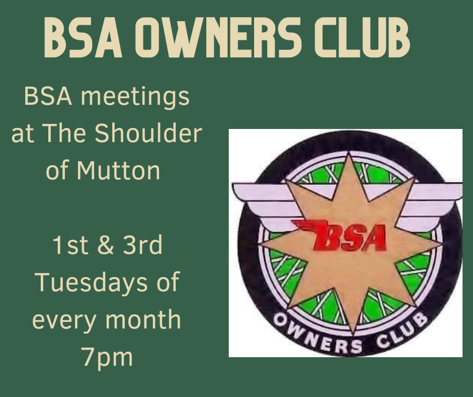 BSA Owner Club - The Shoulder Of Mutton